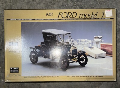 Union 1912 Ford Model T Plastic Model Kit 1:16 Scalee | eBay