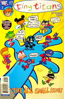 TINY TITANS Comic # 24 ~ The ATOM ~TEEN TITANS GO! Art Baltazar NM/UNREAD | eBay