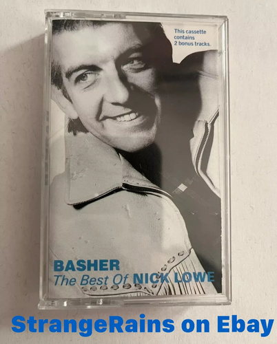 Basher The Best of Nick Lowe Cassette Tape - PLAY TESTED ~SOUNDS GREAT ...