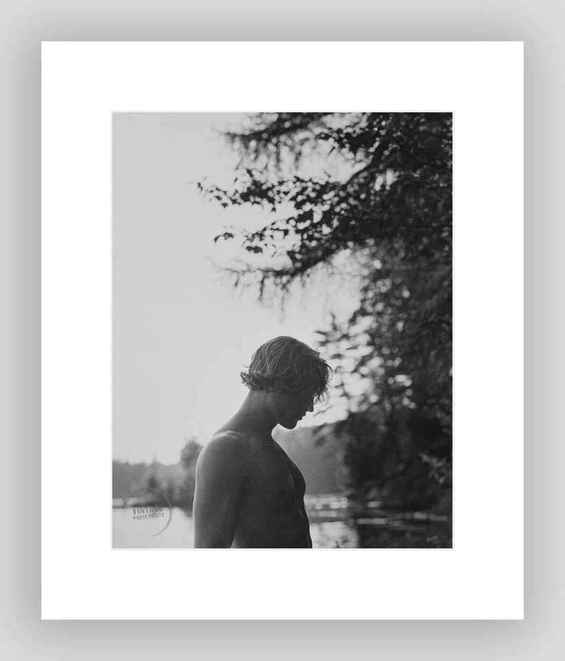 VTG Bruce Weber Print Male Model David Young Man Art Photogravure 1989 ...