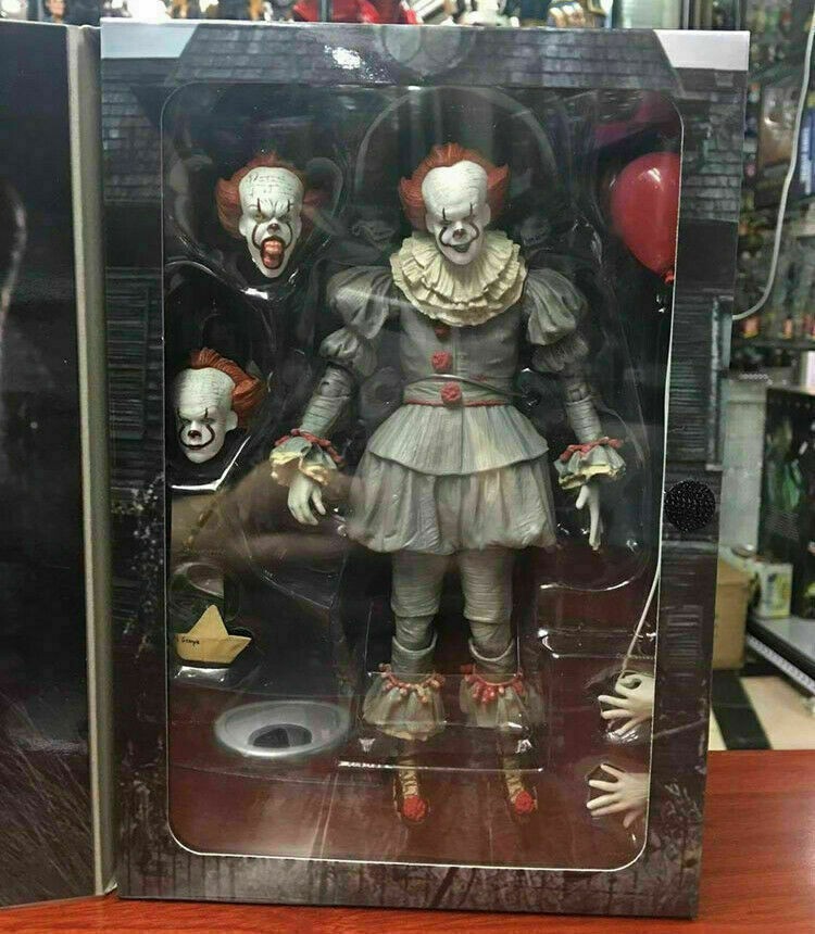 New 7" NECA It Ultimate Pennywise Clown Action Figure Movie Model Doll ...