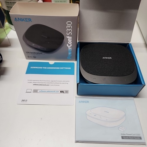 Anker PowerConf S330 USB Speakerphone Conference Microphone - Zoom | eBay