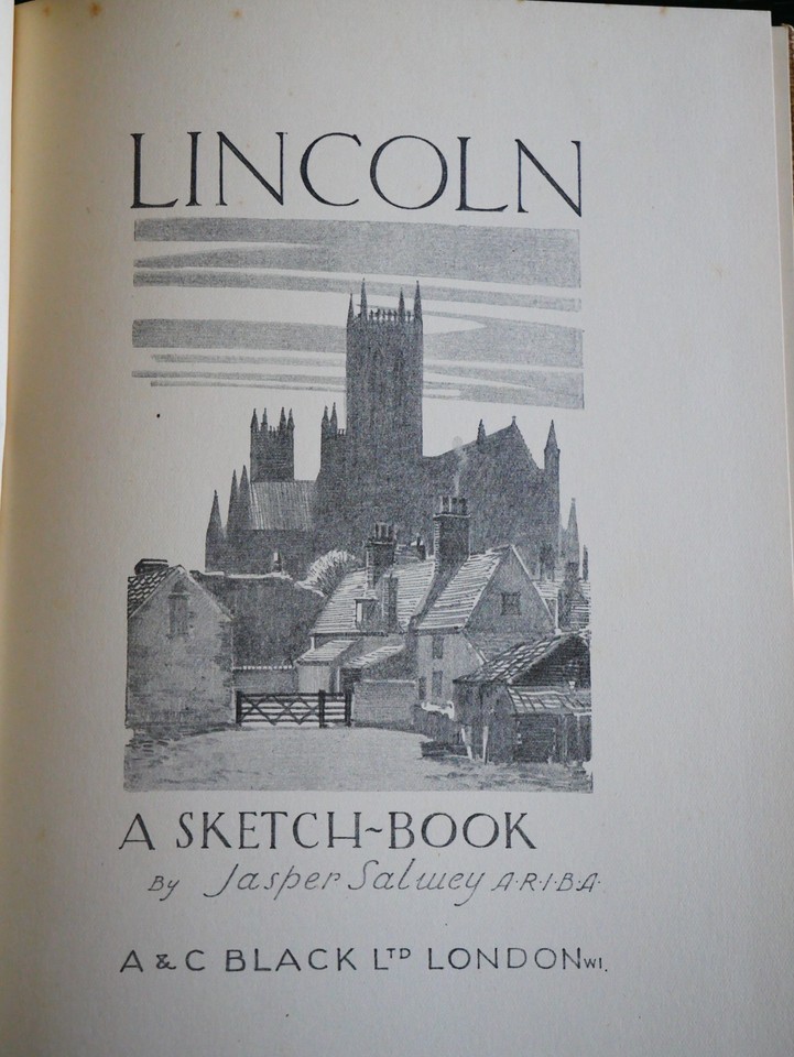 Lincoln A Sketch Book, Jasper Salwey 1928 1st ed. Hard cover - Vintage ...