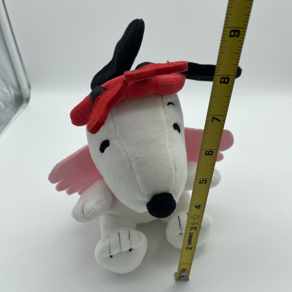 Hallmark Peanuts Valentine's Day Cupid Snoopy Plush Toy Stuffed Animals ...