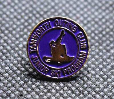 Tamworth Outing Club New Hampshire Junior Ski Program Blue Ski Pin | eBay
