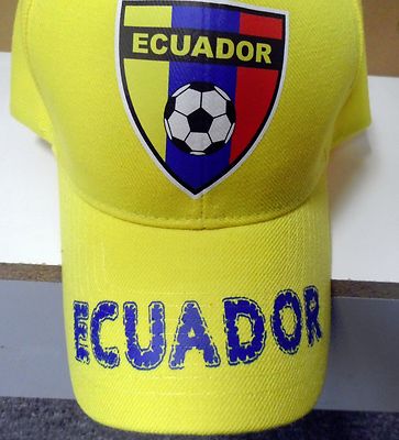 Ecuador Yellow Cap With Logo | eBay
