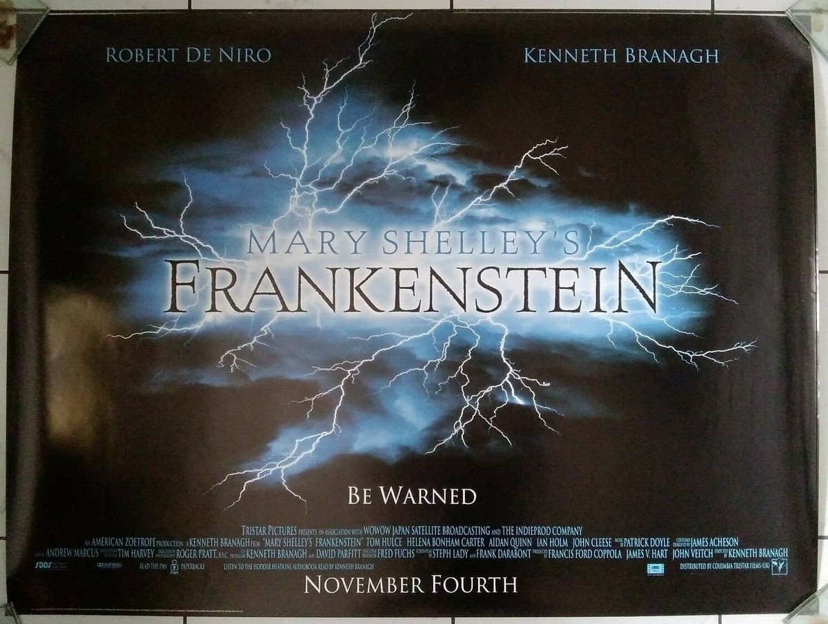 Frankenstein 1994 Poster MARY SHELLEY'S FRANKENSTEIN FRENCH (15"x 21")
