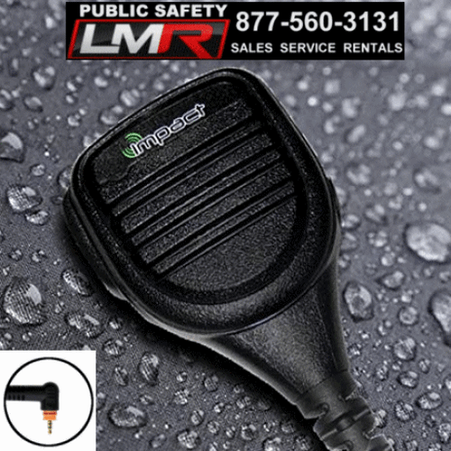 Impact Battery Powered Enhanced Audio Shoulder Mic for Motorola SL300 ...