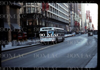 CTA. Flyer Bus #9888. Chicago (IL). Original Slide 1989. | eBay