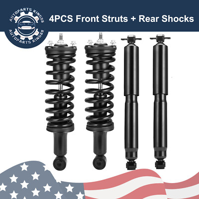 4Pcs Front + Rear Struts Shocks Absorber For 2004-2012 Chevy Colorado ...
