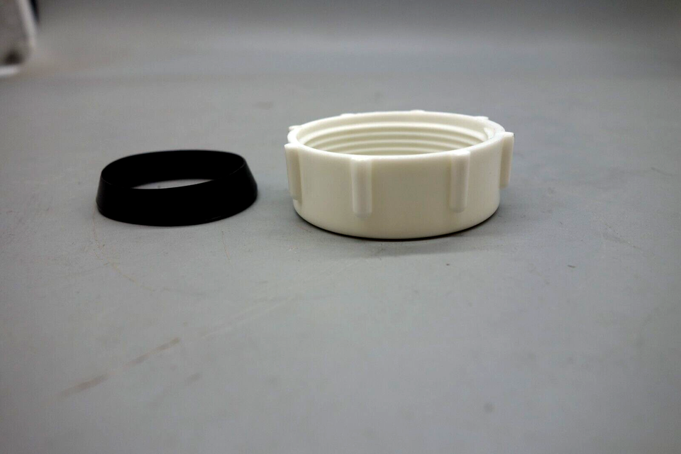 Toilet Cistern Syphon Coupling Nut 1 1/2 " & Seal for 1 1/2 " Flush ...