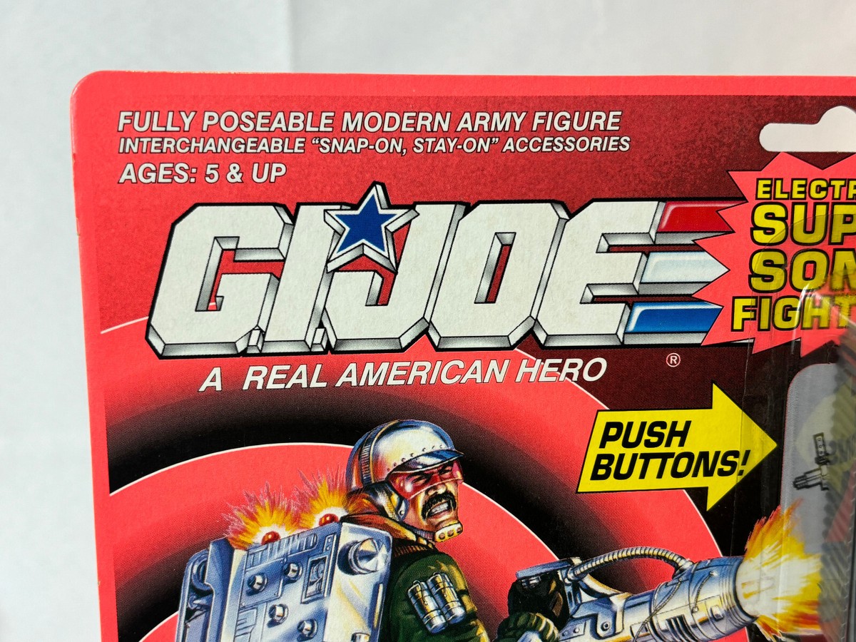 1990 Hasbro GI Joe SUPER SONIC FIGHTER ZAP Action Figure in 1990 Hasbro GI Joe SUPER SONIC FIGHTER ZAP Action Figure in