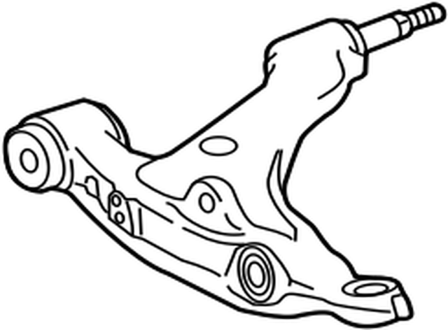 4862030330 Genuine Toyota Arm ASSY Front Suspension Lower RH 48620 ...