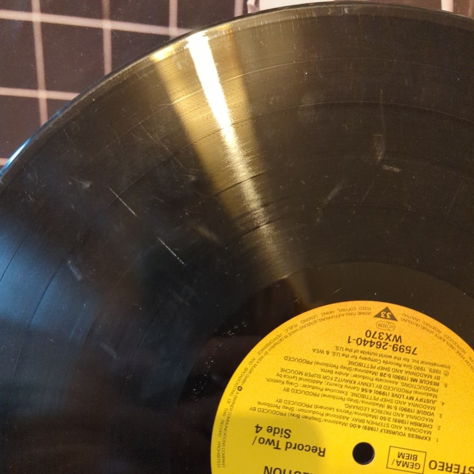 Madonna The Immaculate Collection Vinyl LP | eBay UK