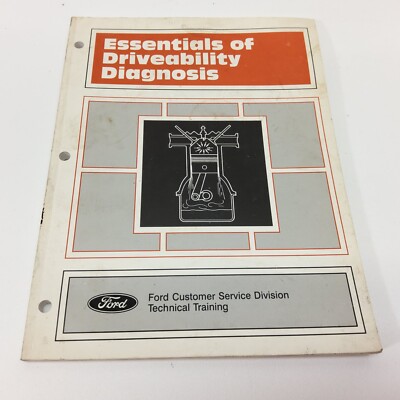 Ford Essentials of Drivability Diagnostic Technical Training Manual March 1994 | eBay