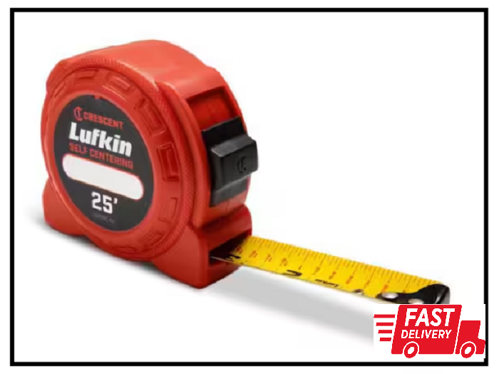 Lufkin 25 Ft. Self-Centering Power Tape Measure | eBay