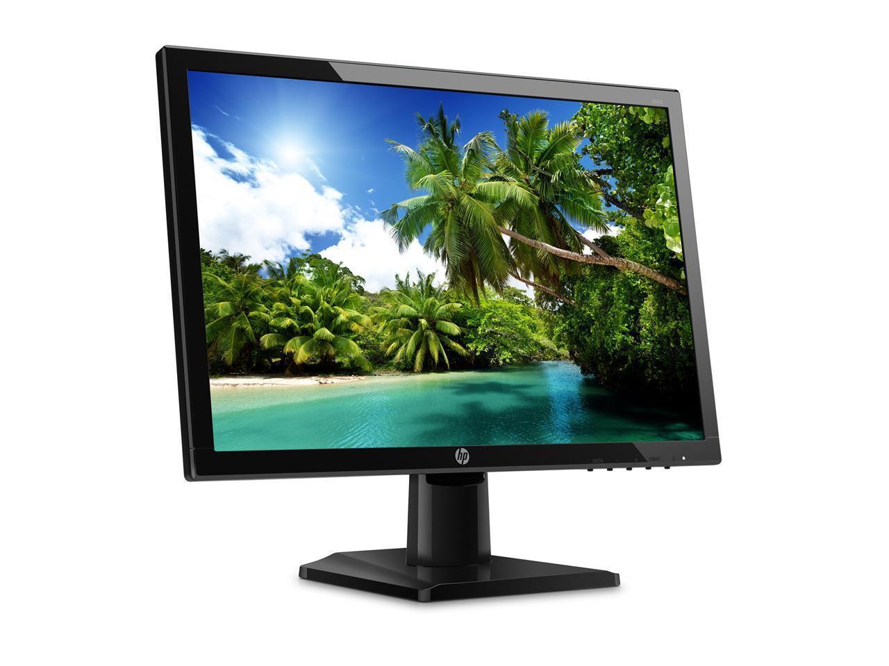 HP 20kd 19.5" IPS Monitor with LED Backlight, Tilt, VGA and DVI-D Ports ...