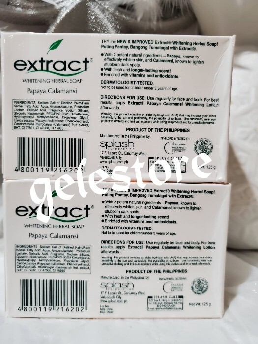 3pcs. Set. Nigeria Extract Whitening Body lotion x 2 extract soap ...