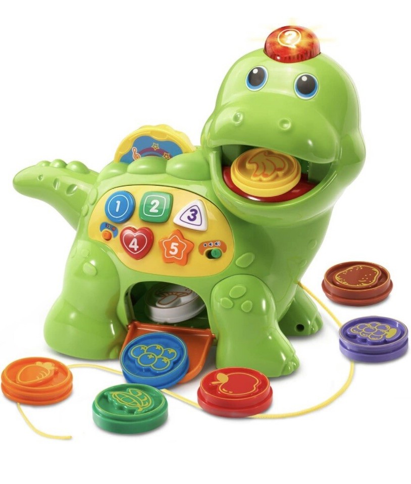 Vtech Chomp and Count Dino Green Educational Toy Musical Toy ...