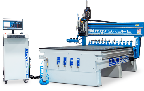 AMERICAN MADE CNC ROUTER - NEW ShopSabre CNC IS-408 Industrial Router ...