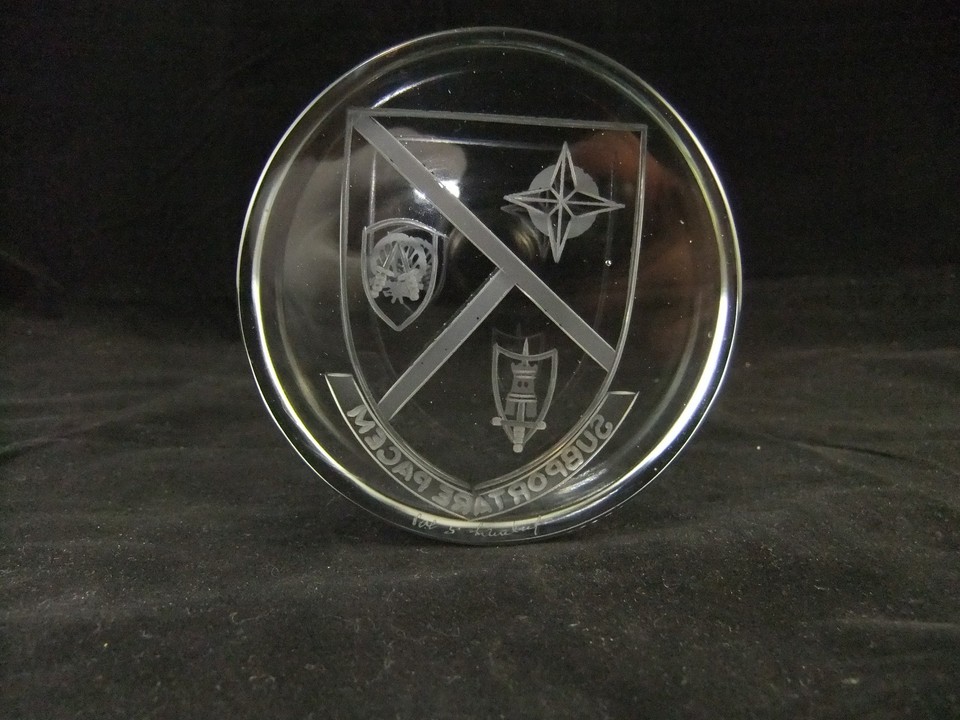 NATO SHAPE Headquarters Paperweight | eBay