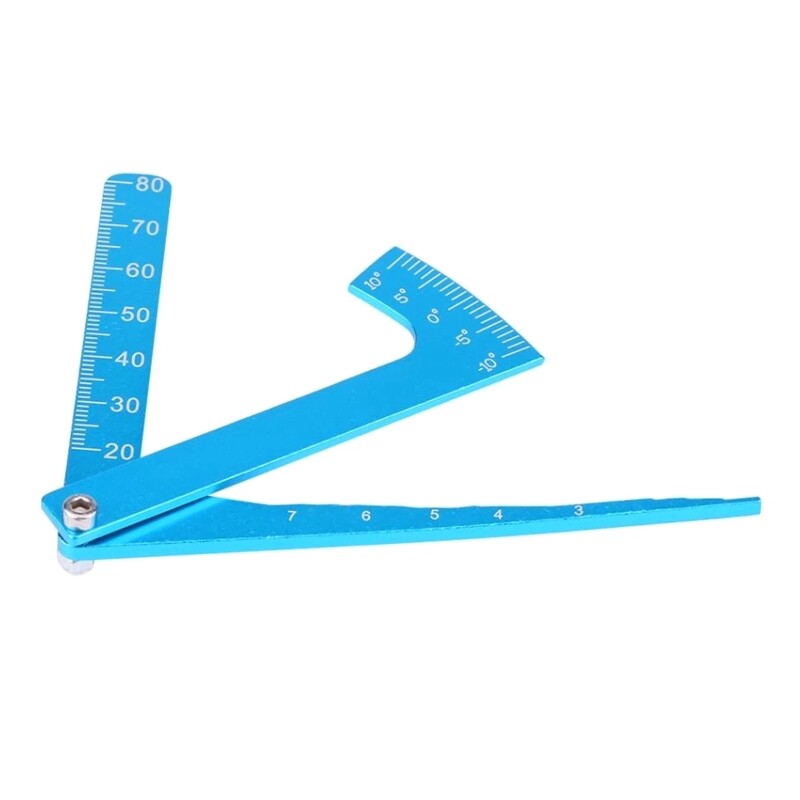 Metal 3 in 1 RC Scale Adjustable Measurement Wheel Height for Rim ...