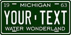 Michigan 1963 License Plate Personalized Custom Auto Bike Motorcycle ...