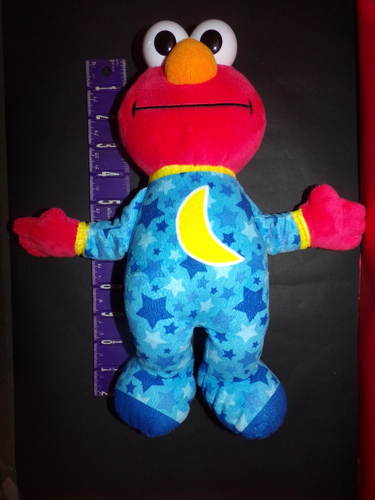 Hasbro Sesame Street Talking Lullaby & Good Night Elmo 13" WORKS ...