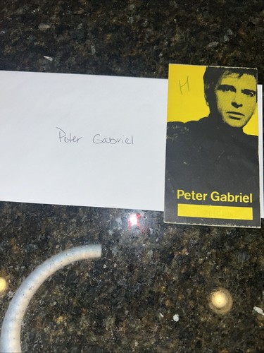 Peter Gabriel concert ticket | eBay