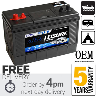 110ah Caravan & Motorhome Leisure Battery (LXD110) | eBay UK