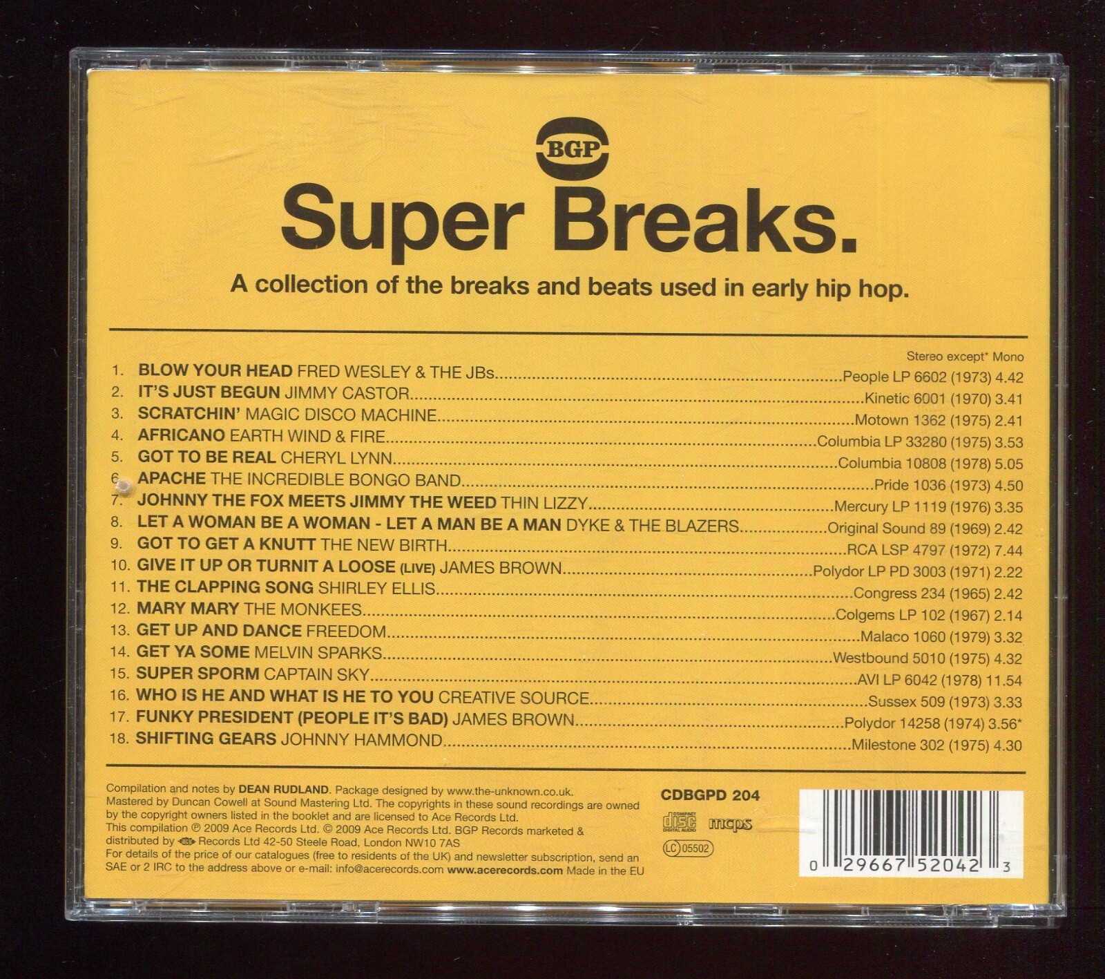 SUPER BREAKS: RETURN TO THE OLD SCHOOL CD NEW Classic Hip Hop Breaks & Beats 29667520423 | eBay ...