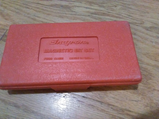 Snap-on PB90 Magnetic Bit Set Sdm400a With Case Very for sale online | eBay