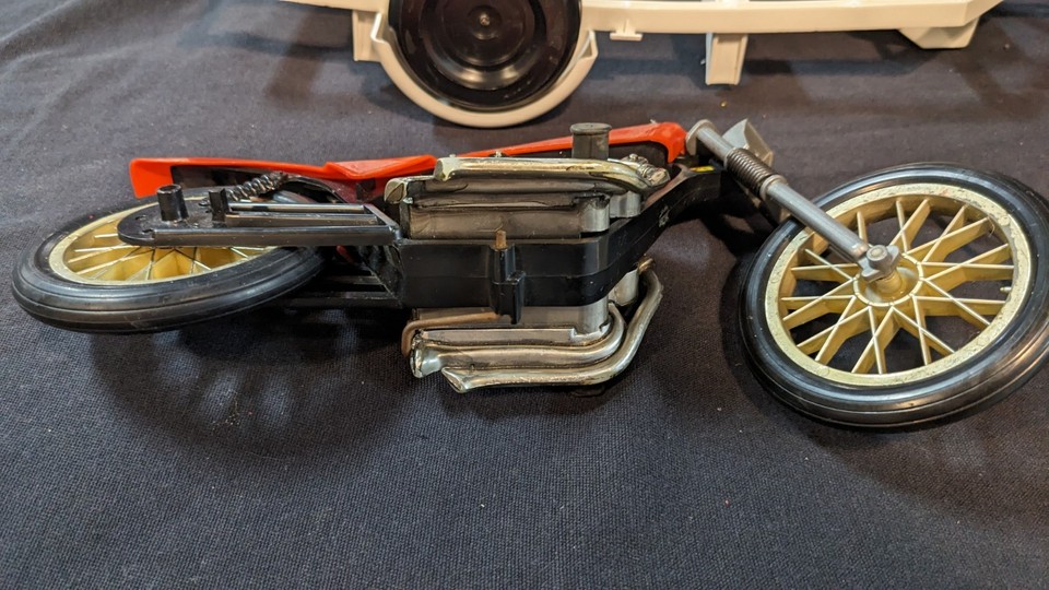1973 Mattel Big Jim Rugged Rider Motorcycle for Parts or Restoration ...