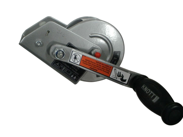 Triton 18344 PWC Trailer Winch With Strap And Handle 600 lb