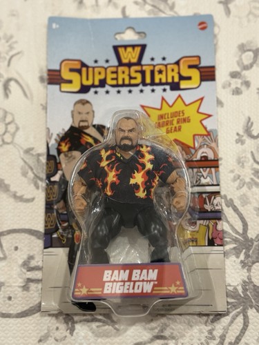 MATTEL WWE Superstars BAM BAM BIGELOW 6" Retro Action Figure MOC Series 6 | eBay