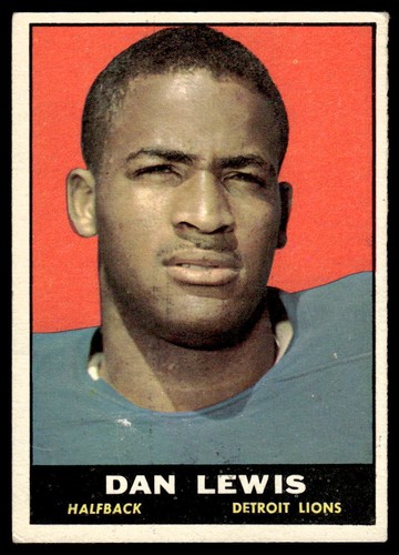 1961 Topps Dan Lewis #30 Detroit Lions Football Card | eBay