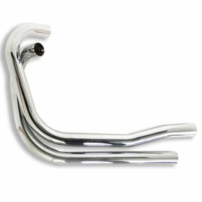Triumph Pre Unit 5T/ 6T Alternator Model Exhaust Pipes OEM: 70-1519 / ...