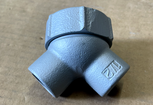 Appleton ELBY50 Explosion Proof Capped Elbow Gray for sale online | eBay