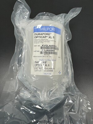 Millipore Durapore Opticap XL 5 Capsule Filter 0.22um KVGLA05HH1 #16185 ...