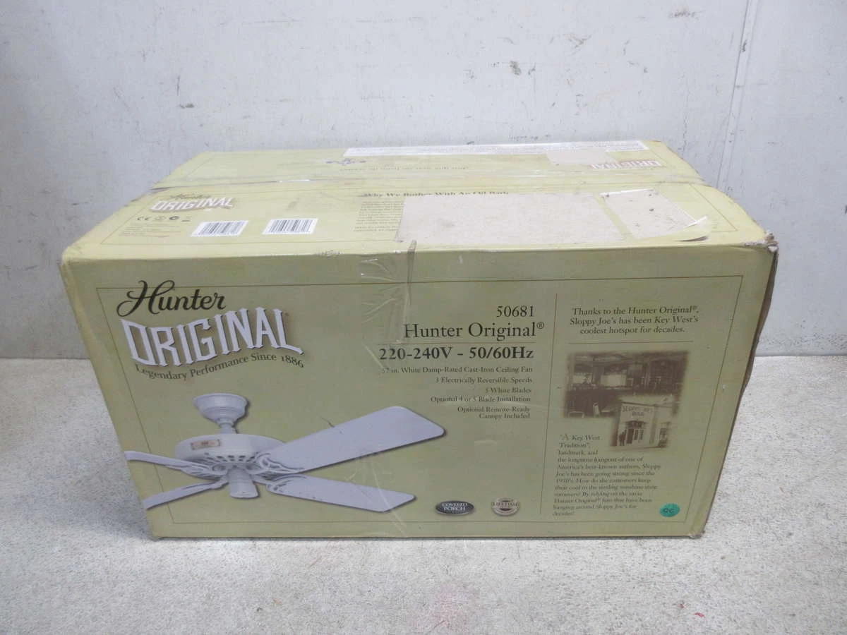 Hunter Original Cast Iron Ceiling Fan | Shelly Lighting