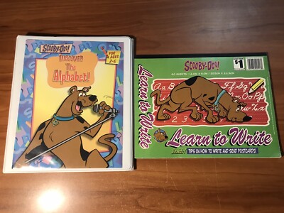 Scooby-Doo Discover The Alphabet & Learn To Write - Please Read | eBay