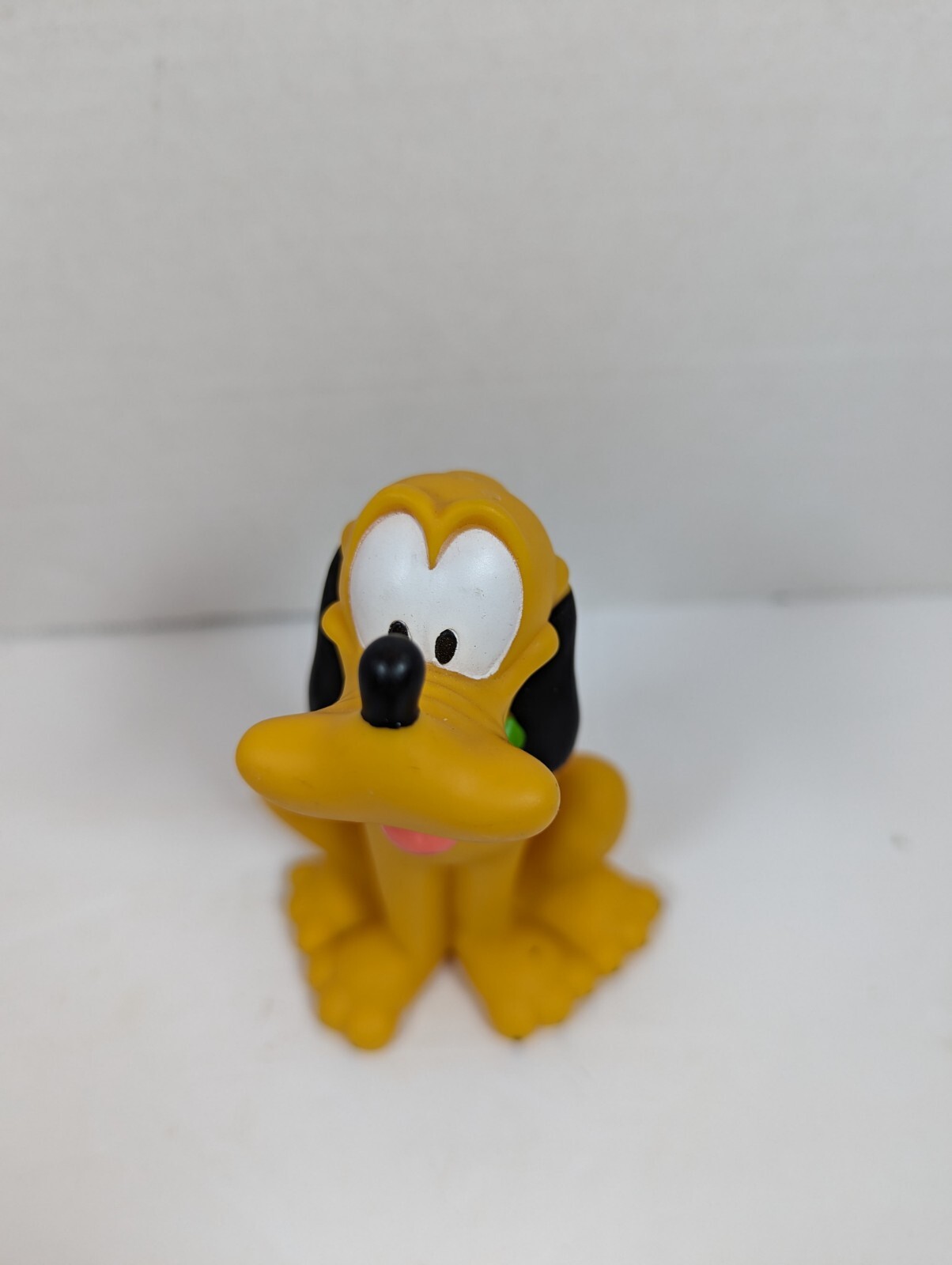 Disney Pluto Toy Walt Disney Rubber PVC Figure 5½" H Hard Plastic ...