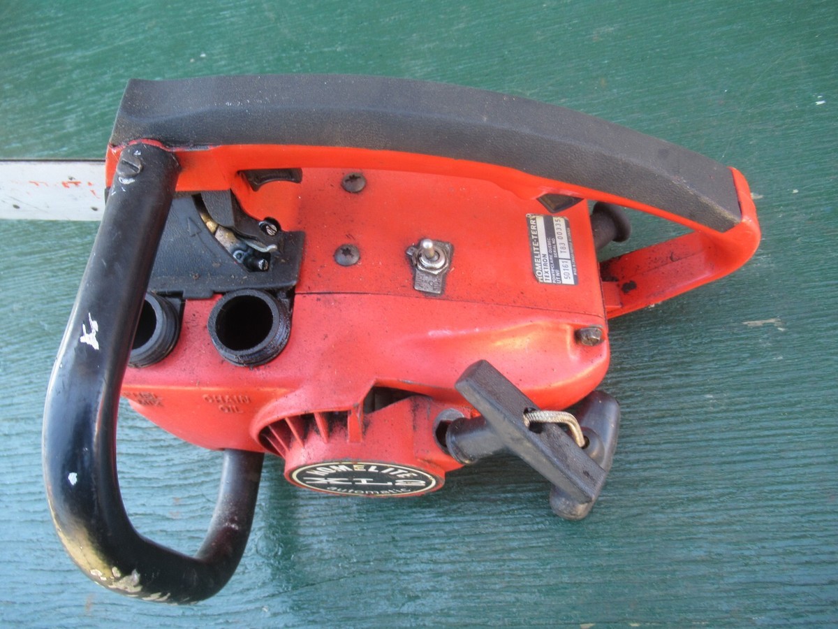 Vintage Homelite Chain Saw Model C72 Textron Usa 6 Pages Homelite