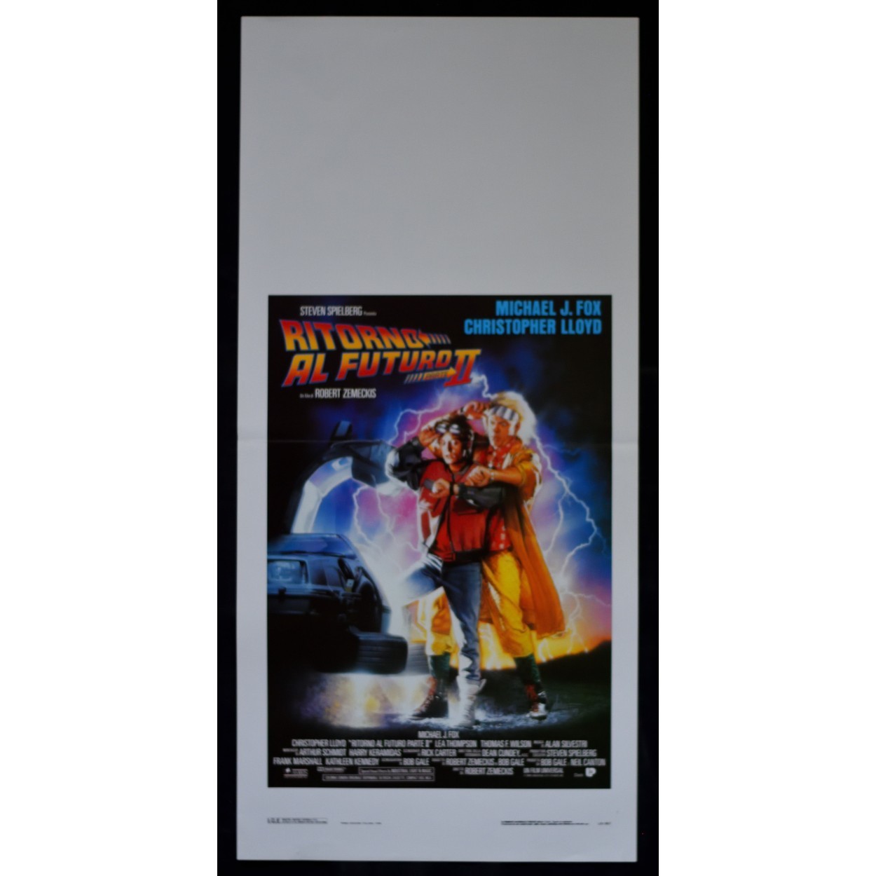 Film Ritorno A Futuro II 2 Michael Fox Steven Spielberg B184 | eBay