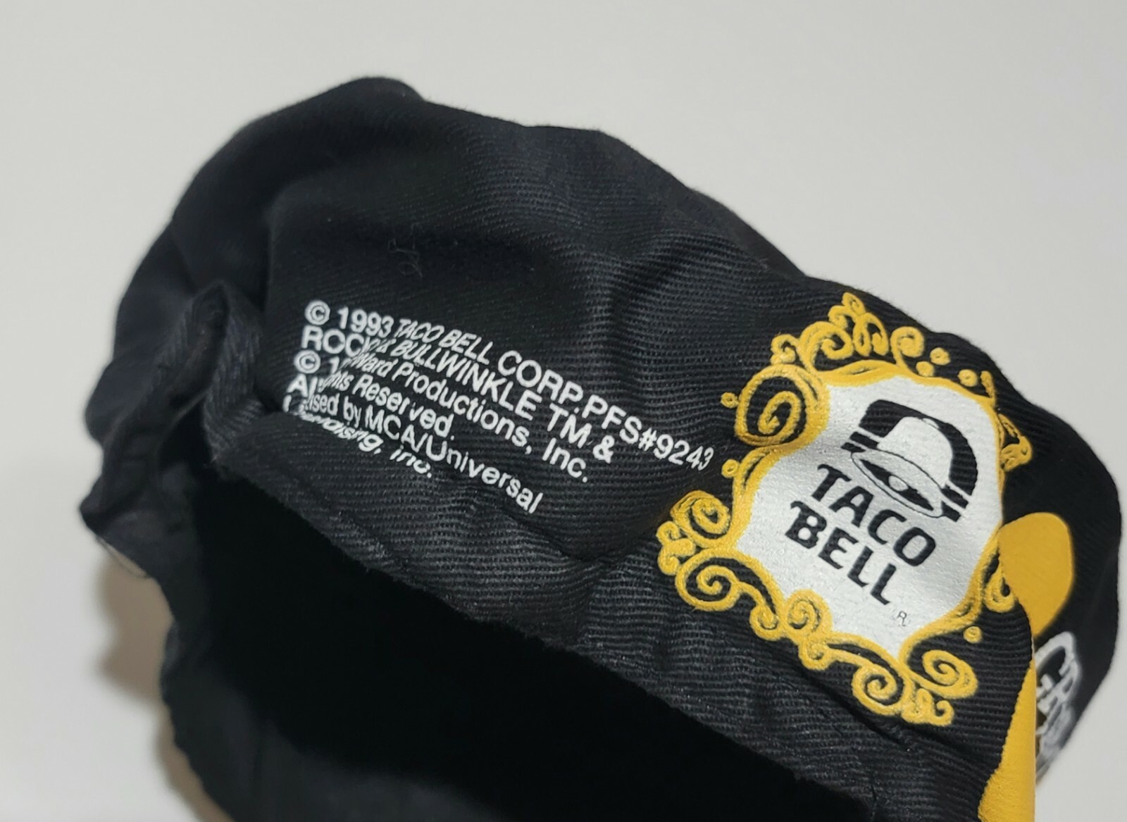 Vintage Taco Bell Bullwinkle Painters Cap Adcap Hat D… - Gem