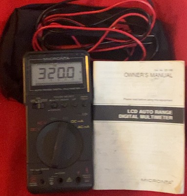 Multimeters - Micronta Digital Multimeter