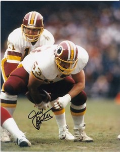 JEFF BOSTIC WASHINGTON REDSKINS ACTION SIGNED 8x10 | eBay