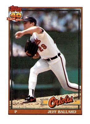 1991 Topps #546 Jeff Ballard Excellent | eBay