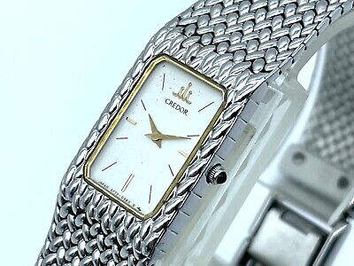 Vintage SEIKO Credor Integral Quartz Ladies Watch White Dial Vintage SEIKO Credor Integral Quartz Ladies Watch White Dial