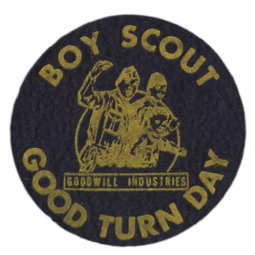 Boy Scout Good Turn day BSA Felt Patch BL Bdr. [VA-4297] | eBay